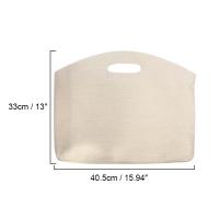 China Custom Laptop Sleeve Eco-Friendly Foldable Sublimation Linen Laptop Bag For Official Documents And Computer Accessories for sale
