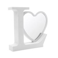 China Blank Sublimation Love Magic Mirror Photo Frame For Valentine'S Day Gift for sale
