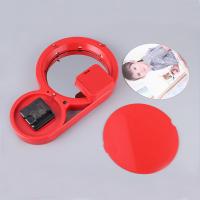 China Sublimation Blank Magic Mirror Photo Frame With Clock For Gifts And Decorations for sale