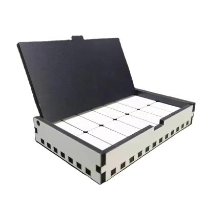 China Modern MDF Wooden Anniversary Sublimation Dominoes Custom Dominoes Set For Social Get-Together With Sublimation Box for sale