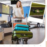 China Sublimation Neoprene Luggage Handle Wrap Personalized Luggage Handle Wrap For Travel Cute Luggage Tag for sale