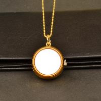 China Rotatable Sublimation Pocket Watch Pendant For Kids Students Couple Gifts for sale