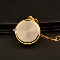 China Rotatable Sublimation Pocket Watch Pendant For Kids Students Couple Gifts for sale