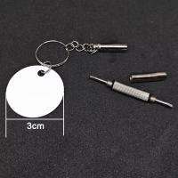 China Custom Metal Key Chain Promotion Gifts Sublimation Screwdriver Keychains Blanks for sale