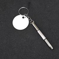 China Custom Metal Key Chain Promotion Gifts Sublimation Screwdriver Keychains Blanks for sale
