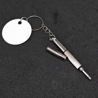 China Custom Metal Key Chain Promotion Gifts Sublimation Screwdriver Keychains Blanks for sale