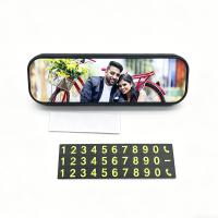 China Plastic Sublimation Temporary Parking Number Plate Diy Custom Car Accessory Decoration Display for sale
