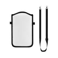 China Neoprene Sublimation Blank Phone Storage Pouch Bag With Lanyard Adjustable Crossbody Lightweight For Travel Gym Walk Outdoors for sale