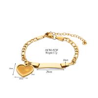 China Personalized Sublimation Stainless Steel Bracelet Blanks for sale