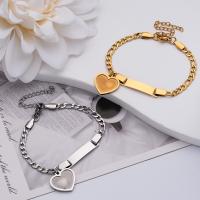 China Personalized Sublimation Stainless Steel Bracelet Blanks for sale