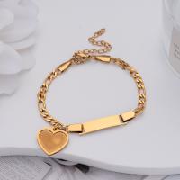 China Personalized Sublimation Stainless Steel Bracelet Blanks for sale