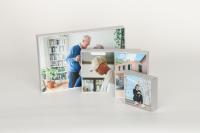China Home Decor Various Sizes Sublimation Aluminum Photo Frame Custom Metal Frames for sale