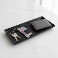 China Sublimation MDF Self Defense Keychain Anti-Contact Door Open Elevator Protection Keychain for sale