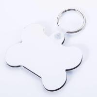 China Double Side Blank Sublimation Mdf Key Chain Personalised Wooden Keyring Bag Decoration for sale