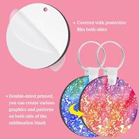 China Double Side Blank Sublimation Mdf Key Chain Personalised Wooden Keyring Bag Decoration for sale