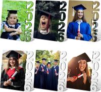 China Custom 2026 Photo Frame Sublimation MDF Photo Frame Personalized Graduation Picture Frames for sale