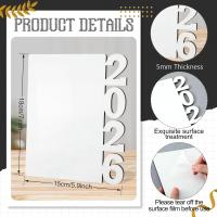 China Custom 2026 Photo Frame Sublimation MDF Photo Frame Personalized Graduation Picture Frames for sale