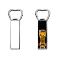 China Magnetic Sublimation Fridge Bottle Opener custom metal bottle opener for sale