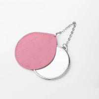 China Unique Sublimation Compact Mirror With Case Blanks Custom Pocket Mirror for sale