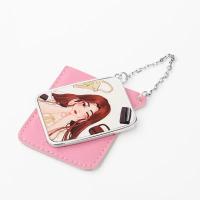 China Unique Sublimation Compact Mirror With Case Blanks Custom Pocket Mirror for sale