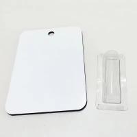 China Sublimation Blank MDF Cash Card With Plastic Money Holder for sale