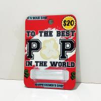 China Sublimation Blank MDF Cash Card With Plastic Money Holder for sale