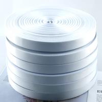 China 20mm 25mm 100% Polyester 100 Meters Blanks Sublimation White Ribbon For Lanyard for sale