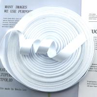 China 20mm 25mm 100% Polyester 100 Meters Blanks Sublimation White Ribbon For Lanyard for sale