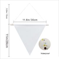 China Wall Display Waterproof Sublimation Blank Canvas Banner For Home And Office Decoration for sale