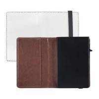 China Sublimation Pu Leather Card Holder Automatic Pop Up With Aluminum Alloy Card Slots for sale