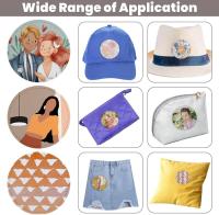China Different Shapes Blank Sublimation Leather Patches For Hat Shirt Dress Sweater Jeans Bags for sale