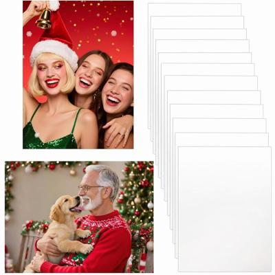 China 0.45mm Sublimation Metal Photo Aluminum Sheet Sign Blanks For DIY Printing Wall Decor Room Decor for sale