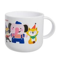China Cute Blank 6oz White Plastic Sublimation Cups for sale