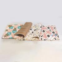 China Sublimation Printing Nordic Cotton Linen Placemats Anti-Scald DIY Printable Blank Table Mats Home Textile Supplies for sale