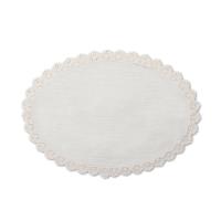 China Sublimation Printing Nordic Cotton Linen Placemats Anti-Scald DIY Printable Blank Table Mats Home Textile Supplies for sale