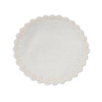 China Sublimation Printing Nordic Cotton Linen Placemats Anti-Scald DIY Printable Blank Table Mats Home Textile Supplies for sale