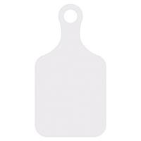 China Food-Graded Anti-Slip Sublimation Plastic White Blank Cutting Board Custom Design Eco-Friendly Chopping Board For Home Kitchen Restaurant Cheese for sale