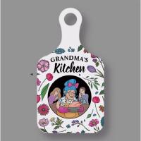 China Food-Graded Anti-Slip Sublimation Plastic White Blank Cutting Board Custom Design Eco-Friendly Chopping Board For Home Kitchen Restaurant Cheese for sale