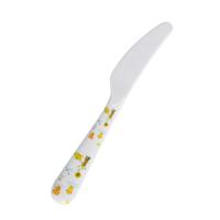 China Custom Food-Grade Sublimation Blank Kids Plastic Cutlery Fork Spoon Knife for sale
