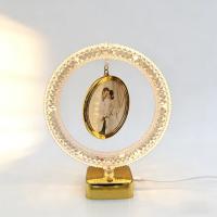 China Sublimation LED Photo Frame Blanks Birthday Wedding Gift Customized Photo Frame Personalised Night Light for sale