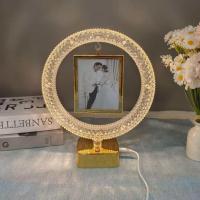 China Sublimation LED Photo Frame Blanks Birthday Wedding Gift Customized Photo Frame Personalised Night Light for sale