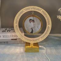 China Sublimation LED Photo Frame Blanks Birthday Wedding Gift Customized Photo Frame Personalised Night Light for sale