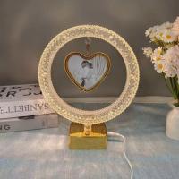 China Sublimation LED Photo Frame Blanks Birthday Wedding Gift Customized Photo Frame Personalised Night Light for sale
