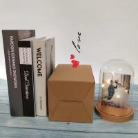 China Blank Sublimatio MDF Photo Frame With Led Light And Glass Cover for sale