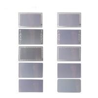 China Double Sided Metal Aluminum Sublimation Business Card Blanks for sale