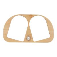 China Double Sweet Sublimation Blank Bamboo Photo Frame Custom Wood Framed Photos For Home Office Decoration for sale