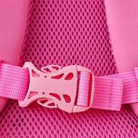 China Pink Blue Neoprene Fabric Blank Sublimation School Bag For Children Custom Printing Kids Bags Backpacks for sale