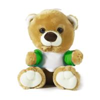 China Custom Colorful Teddy Bear Sublimation Blank Printable Teddy Bear T-Shirt With Heart Pillow For Gifts Birthday Valentine'S Day for sale