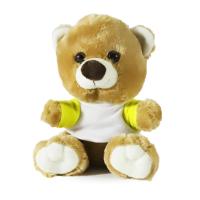 China Custom Colorful Teddy Bear Sublimation Blank Printable Teddy Bear T-Shirt With Heart Pillow For Gifts Birthday Valentine'S Day for sale