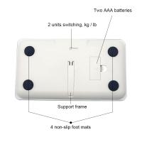 China Sublimation Digital Weighing Scale With Printable Aluminum Sheet for sale